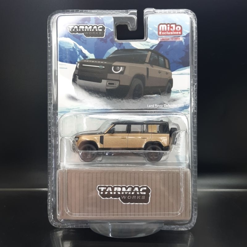 Jual Tarmac Works Land Rover Defender 110 Brown Limited Edition 1/64 ...