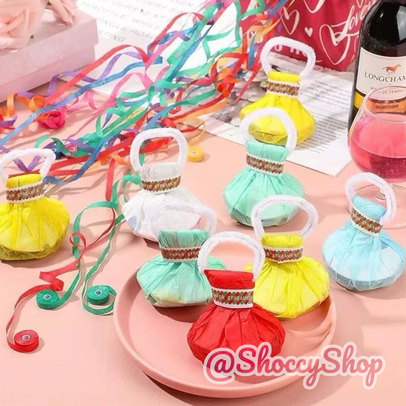 Jual Party Streamer Roll Pita Lempar Tangan Confetti Kertas | Shopee ...