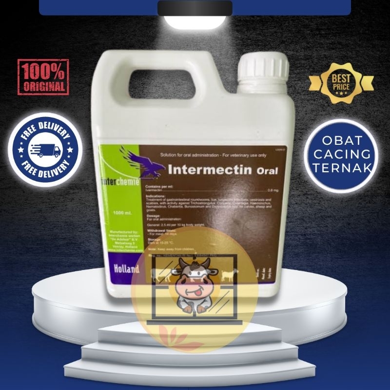 Jual Intermectin Oral 1L - Anti Parasit untuk Ektoparasit dan ...