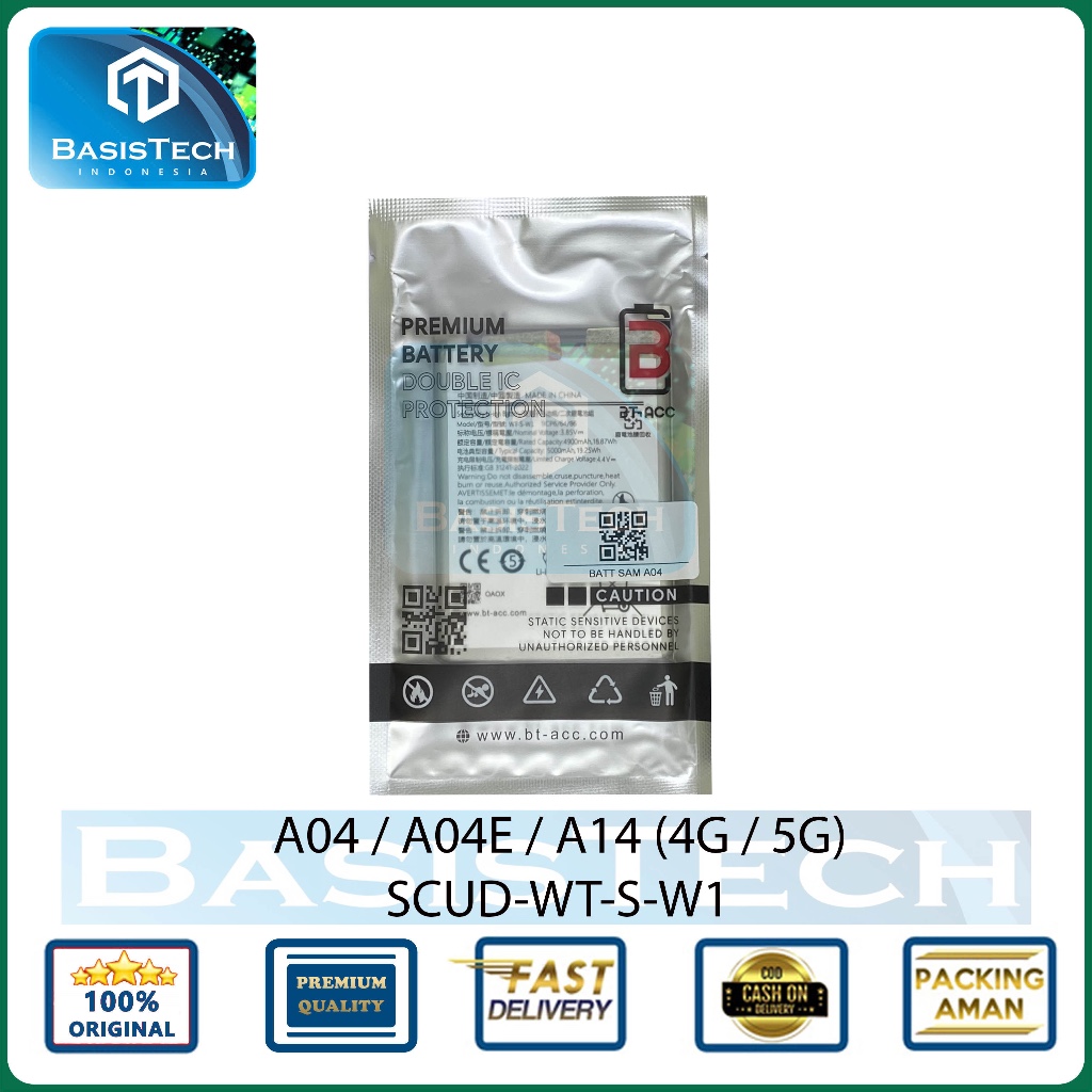 Jual BATERAI SAMSUNG A22 5G - A04 A04E - A14 4G 5G - SCUD-WT-S-W1 - BT-ACC DOUBLE IC POWER ...