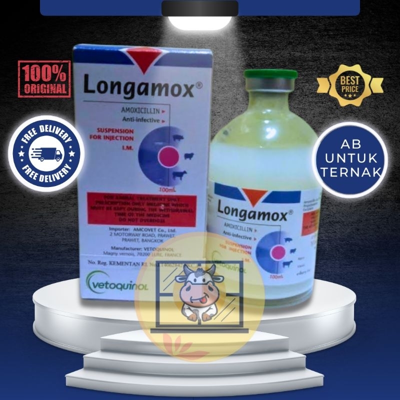 Jual LONGAMOX - LA 100 ML PENGGANTI INTRAMOX | Shopee Indonesia