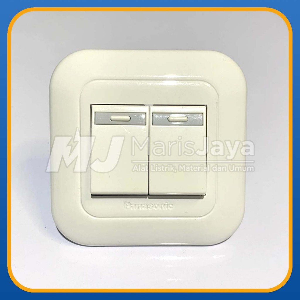 Jual Saklar Seri/ Saklar Ganda / Double PANASONIC WEJ78029 + WEJ5531 ...