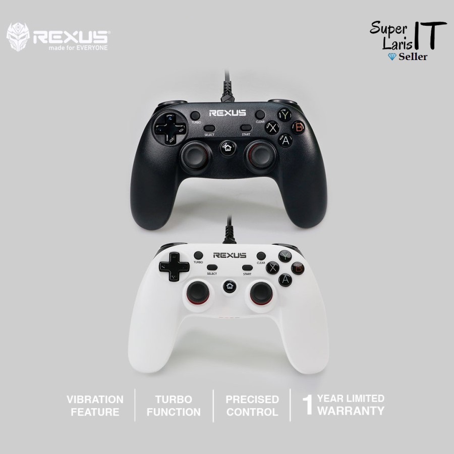 Jual Rexus Gladius GX1 Gamepad Stick Game Pad Joystick Controller ...