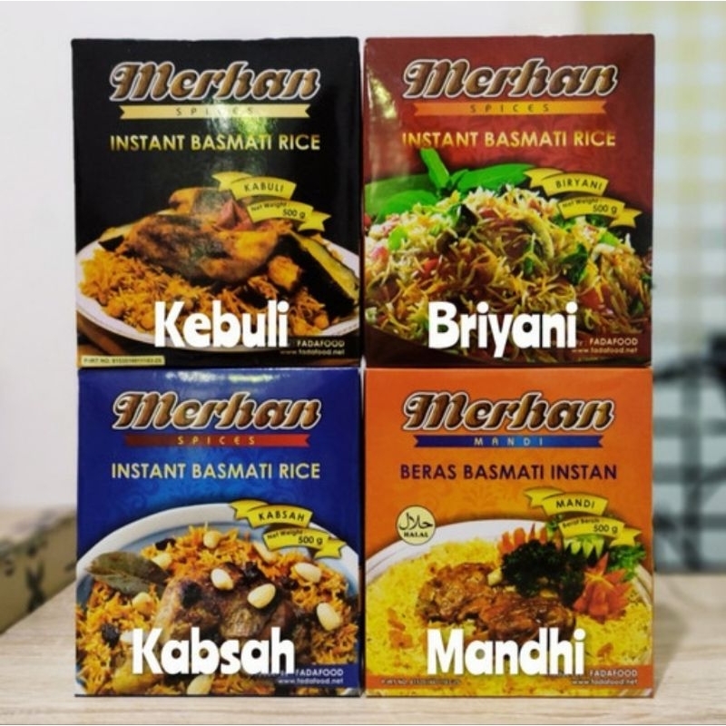 Jual MERHAN BASMATI INSTAN | Shopee Indonesia