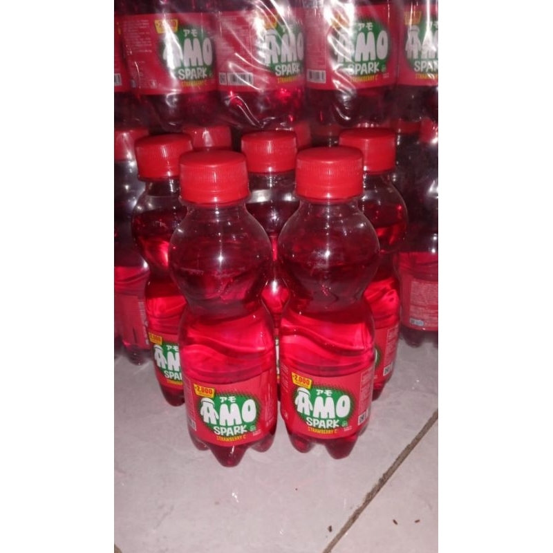 Jual amo spark strawberry 215ml | Shopee Indonesia