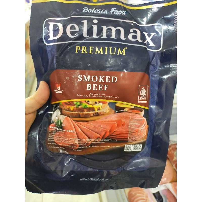 Jual DELIMAX SMOKE BEEF 200G | Shopee Indonesia