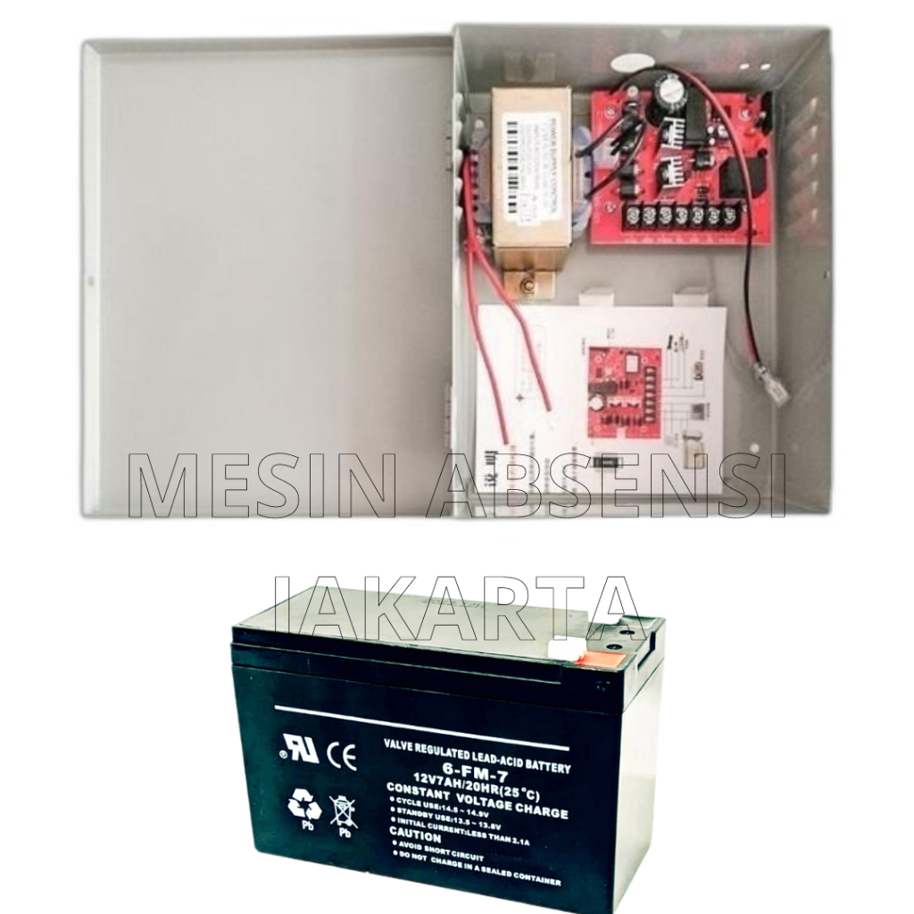 Jual Power Supply 12V 5A Access Control Power Suply Access Door Charger ...