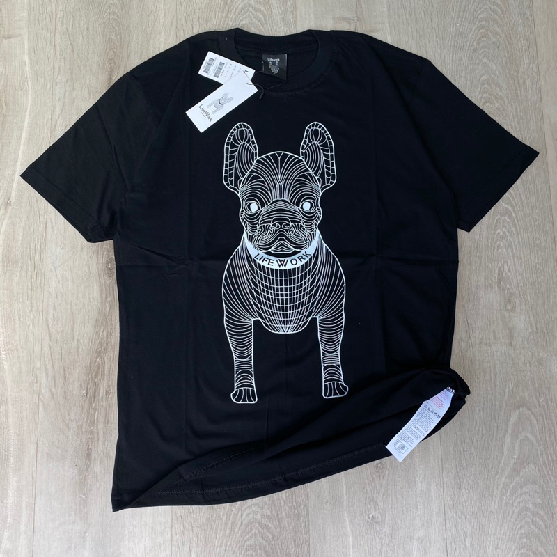 Jual Baju Life Work Kaos Radog Baju Gambar Anjing | Shopee Indonesia