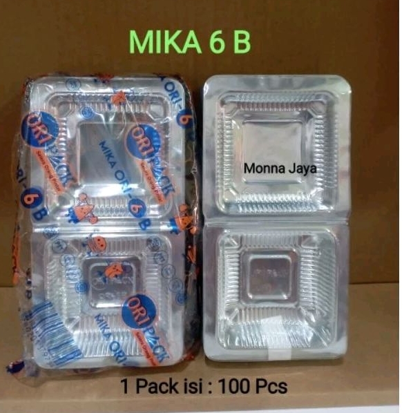 Jual Mika Kue Kecil/Mika jajanan Pasar Snack Ukuran 6B /Mika Oripack 6B ...