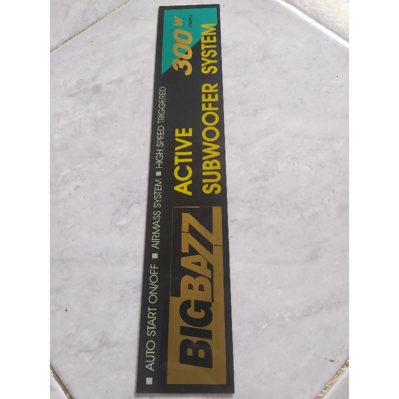 Jual stiker subwoofer polytron psw 300 ori cabutan | Shopee Indonesia