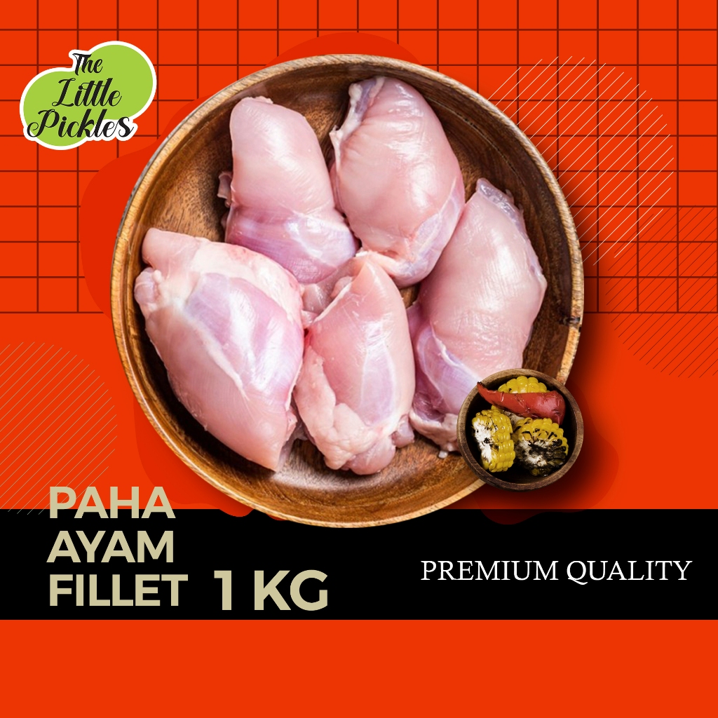 Jual Paha Ayam Fillet Tanpa Kulit Tanpa Tulang Boneless Chicken Thighs ...