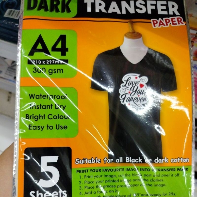 Jual kertas dark transfer paper | Shopee Indonesia