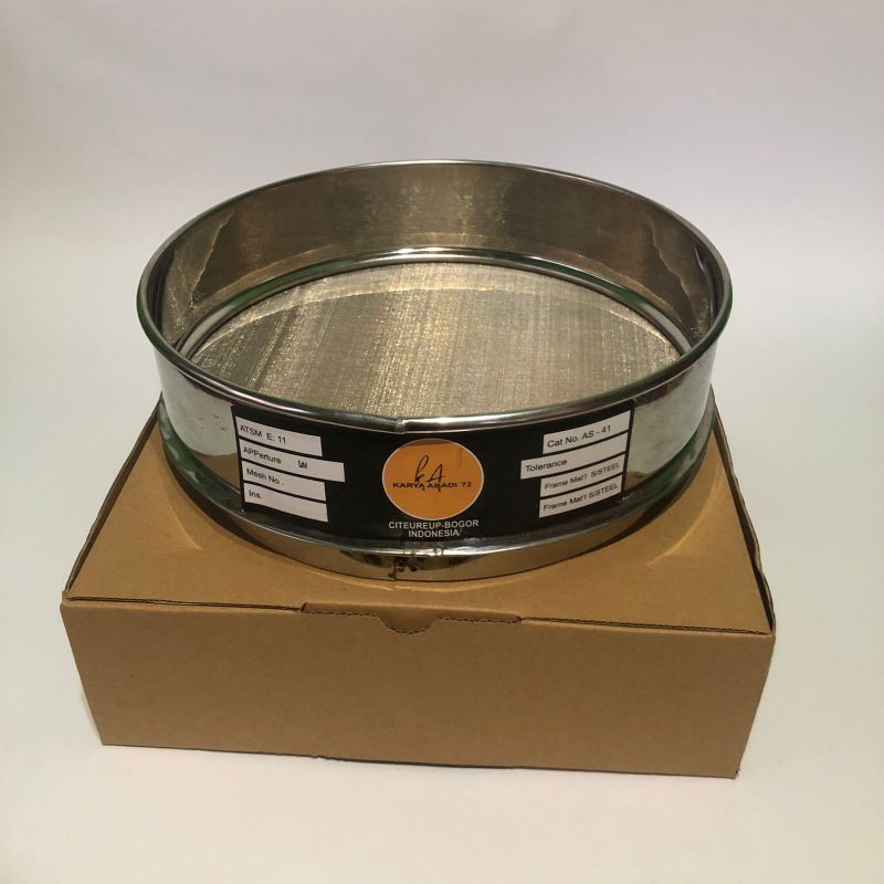 Jual Sieve test analys Ayakan stainless Diameter 20cm Varian mesh 100 ...