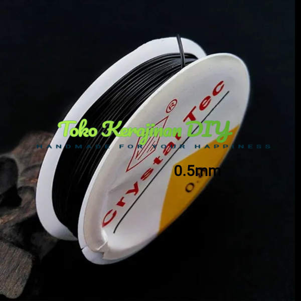 Jual Tali Senar Elastis 0.6/0.7/0.8/1.0mm Super Kuat Bahan Craft Kerajinan Membuat Gelang Atau ...
