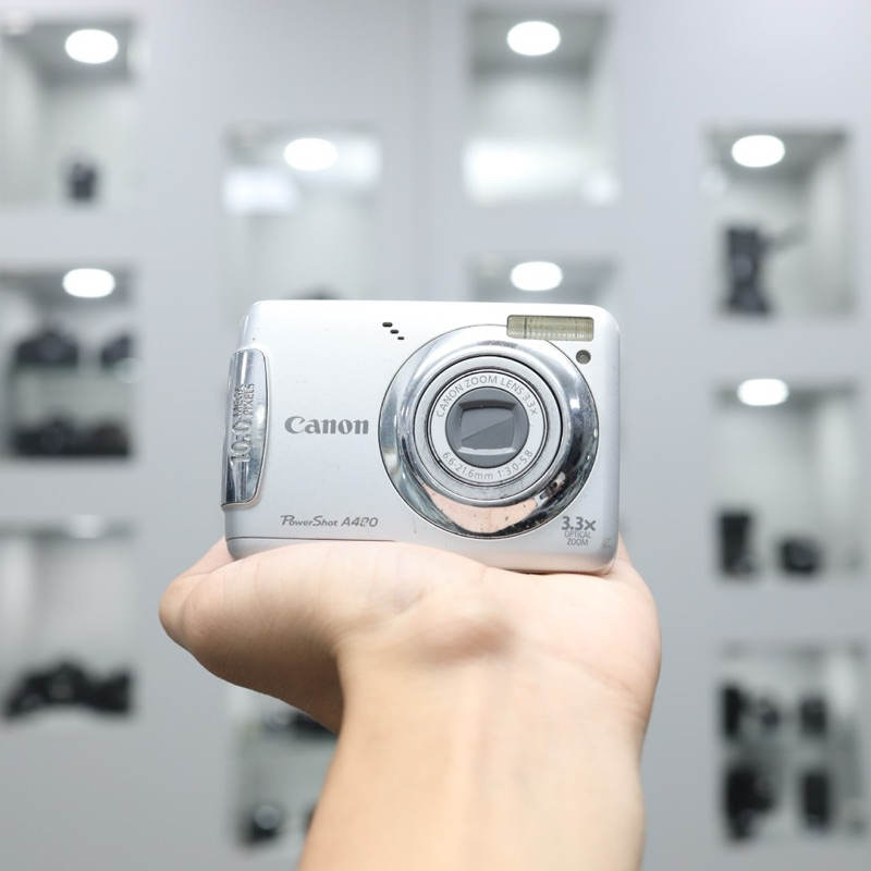 Jual Digicam Canon Powershot A480 Putih Murah | Shopee Indonesia