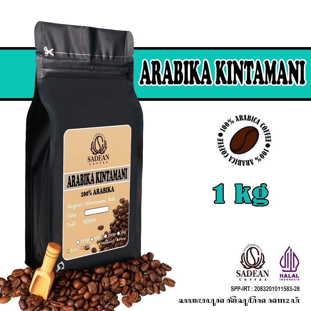 Jual Kopi Arabika Bali Kintamani 1kg / Biji Kopi Bubuk Arabika ...