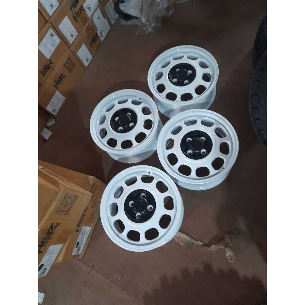 Jual Velg Kaleng Original HSR Tipe KLG R15 Single Pcd 4x100 Cocok Untuk ...