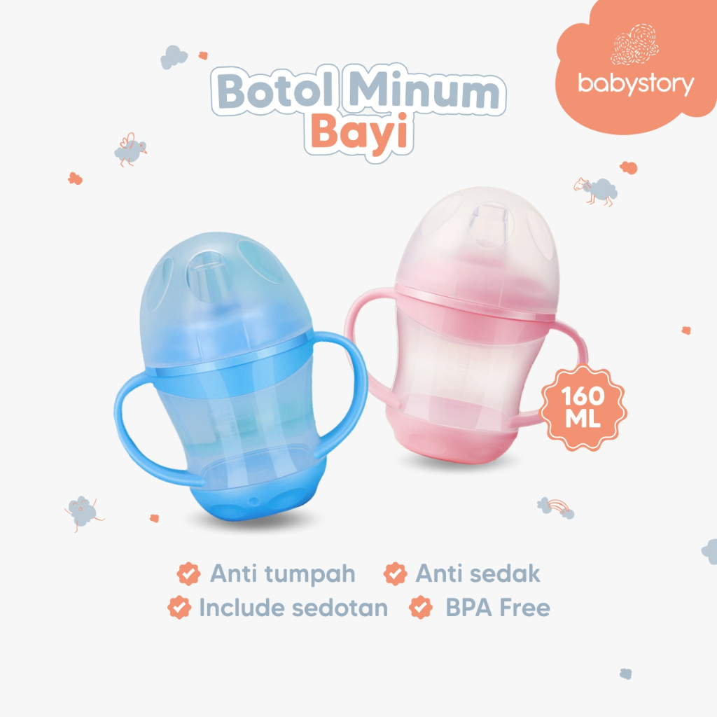 Jual Botol minum bayi tempat minum bayi botol minum balita 160 ml ...