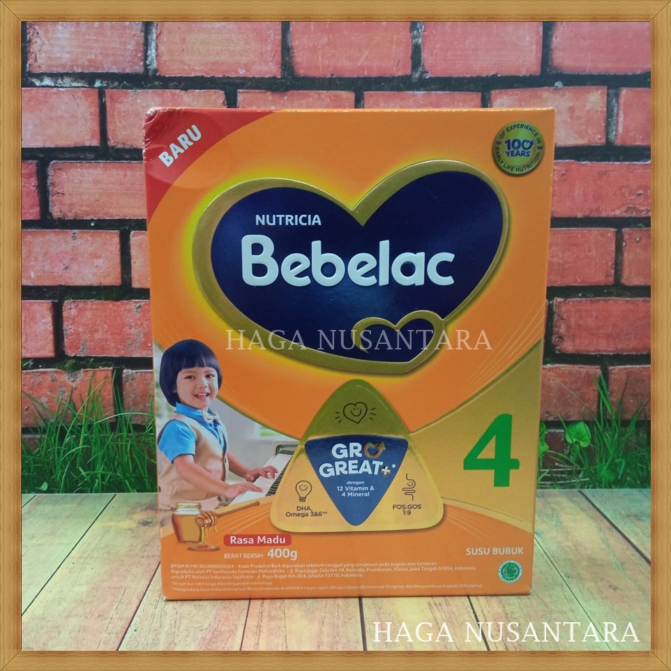 Jual Bebelac 4 Madu 400 gr Kemasan BOX (Bisa Go-Send) | Shopee Indonesia
