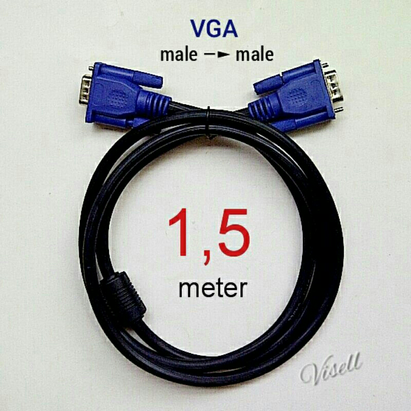 Jual Kabel VGA - Male to Male | Shopee Indonesia