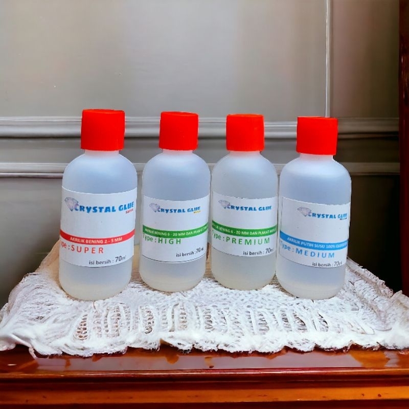 Jual lem akrilik type medium 70ml+suntikan, lem acrylic medium 70ml, lem akrilik | Shopee Indonesia