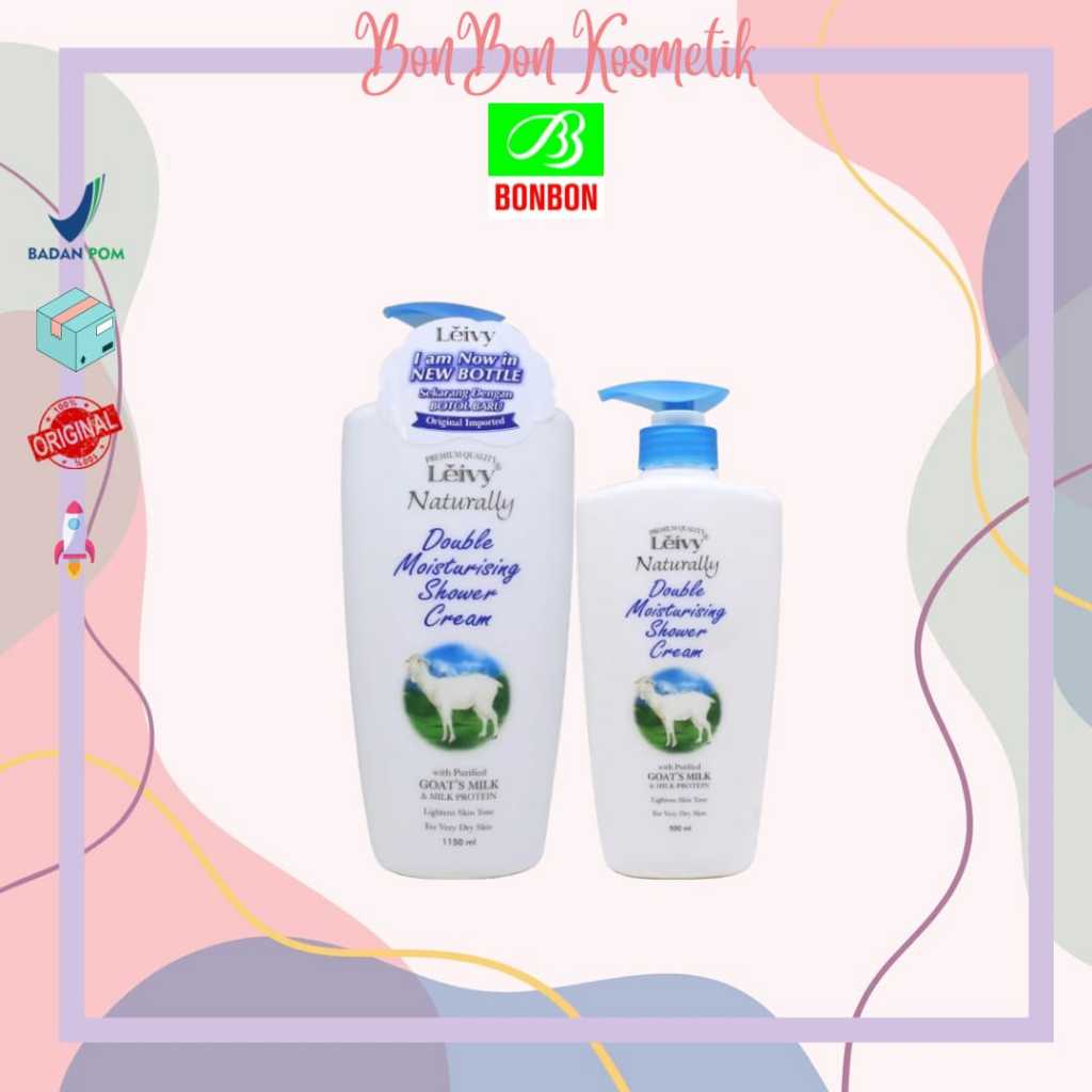 Jual LEIVY Shower Cream Goat'S Milk 500ml ALL VARIAN | Shopee Indonesia