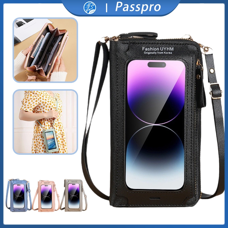 Jual Tas Hp Wanita Tas Selempang Transparan Dompet Handphone Multi Fungsi | Shopee Indonesia