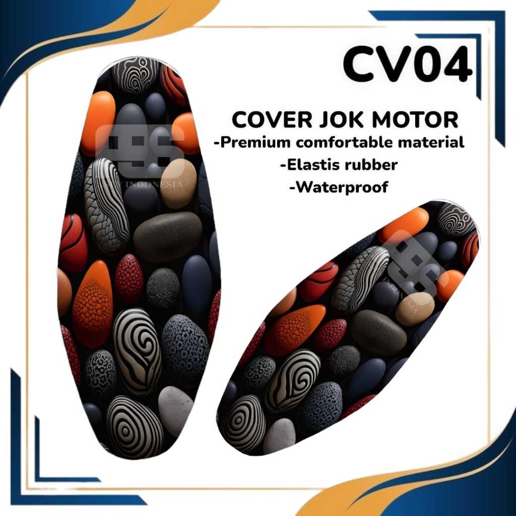 Jual COVER JOK SARUNG JOK MOTOR PRINT CV04 UKURAN STANDAR DAN JUMBO ...