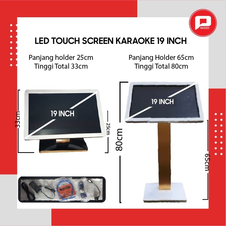 Jual LED TOUCH SCREEN KARAOKE 19 Inch | Shopee Indonesia