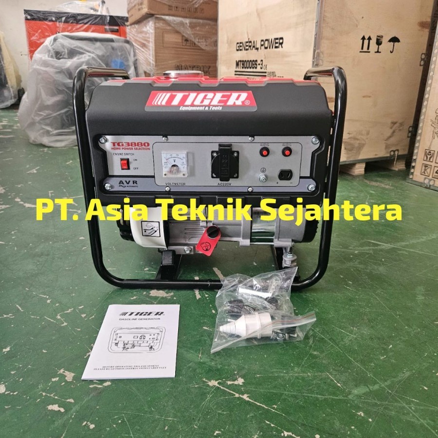 Jual Genset Mini 1000 watt maks 1350 watt Tiger Avr Sistem terbaik ...