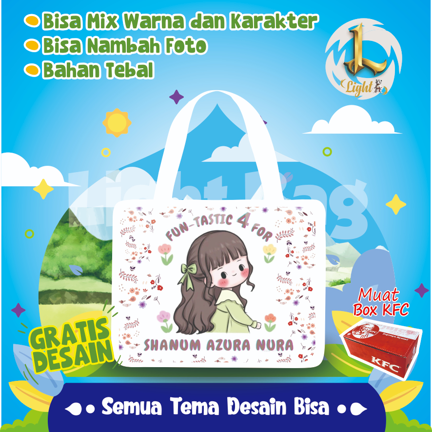 Jual PROMO TAS ACARA ULTAH SOUVENIR / BONUS TAS SOUVENIR / GRATIS ...