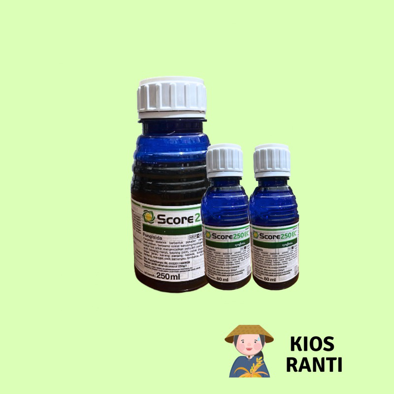 Jual SCORE 250 EC FUNGISIDA Sistemik Obat Jamur Tanaman Padi/Sayuran ...