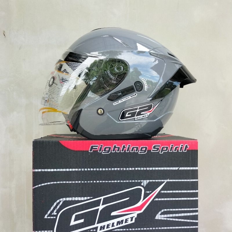 Jual Helm G2 Doubel Visior Original Sni G2 OPTIMEX Paket Ganteng ...