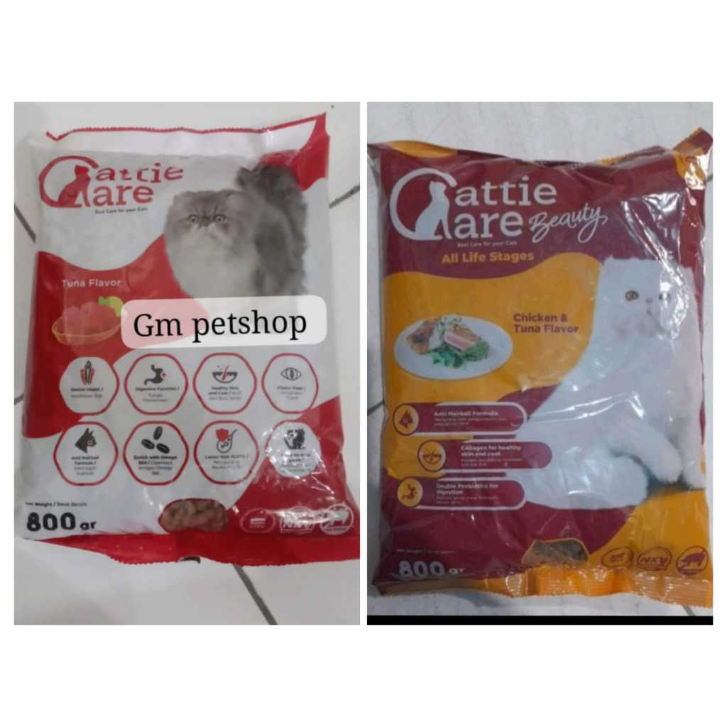 Jual Cattie care beauty 800gr / Makanan Kucing Cattie Care Tuna ...