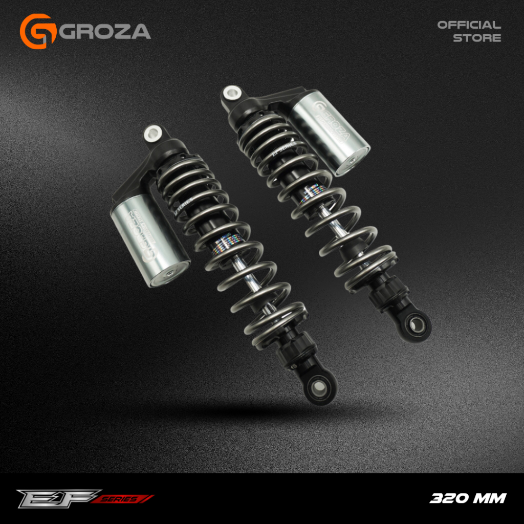 Jual GROZA - EF SERIES 320MM Shock bebek | Shockbreaker Tabung Atas (Supra X, RX King) | Shock ...