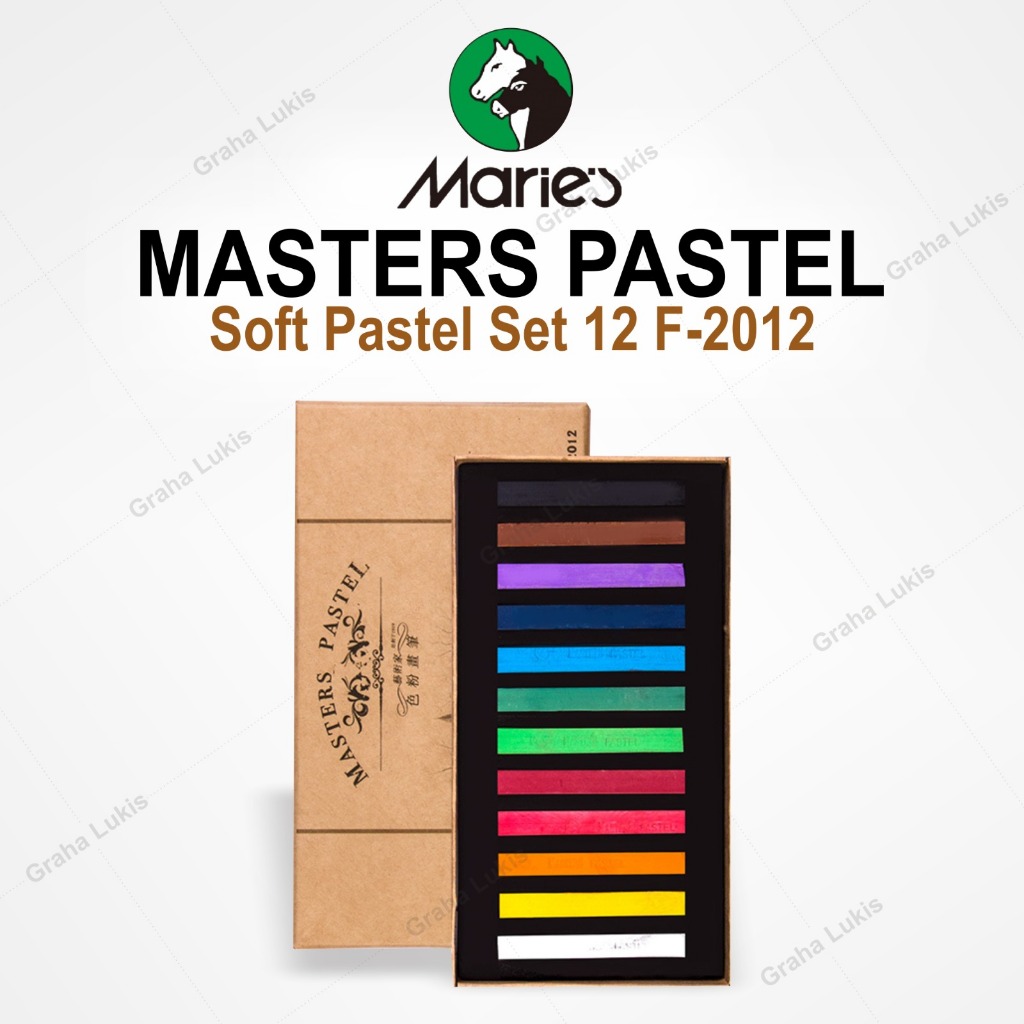 Jual Maries Masters Soft Pastel 12 warna | Shopee Indonesia