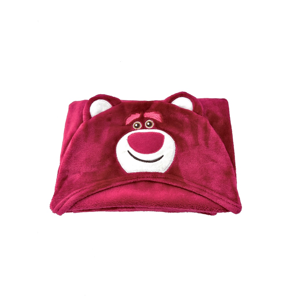 Jual MINISO Selimut Dengan Topi Lotso Blanket with Hat Toy Story ...