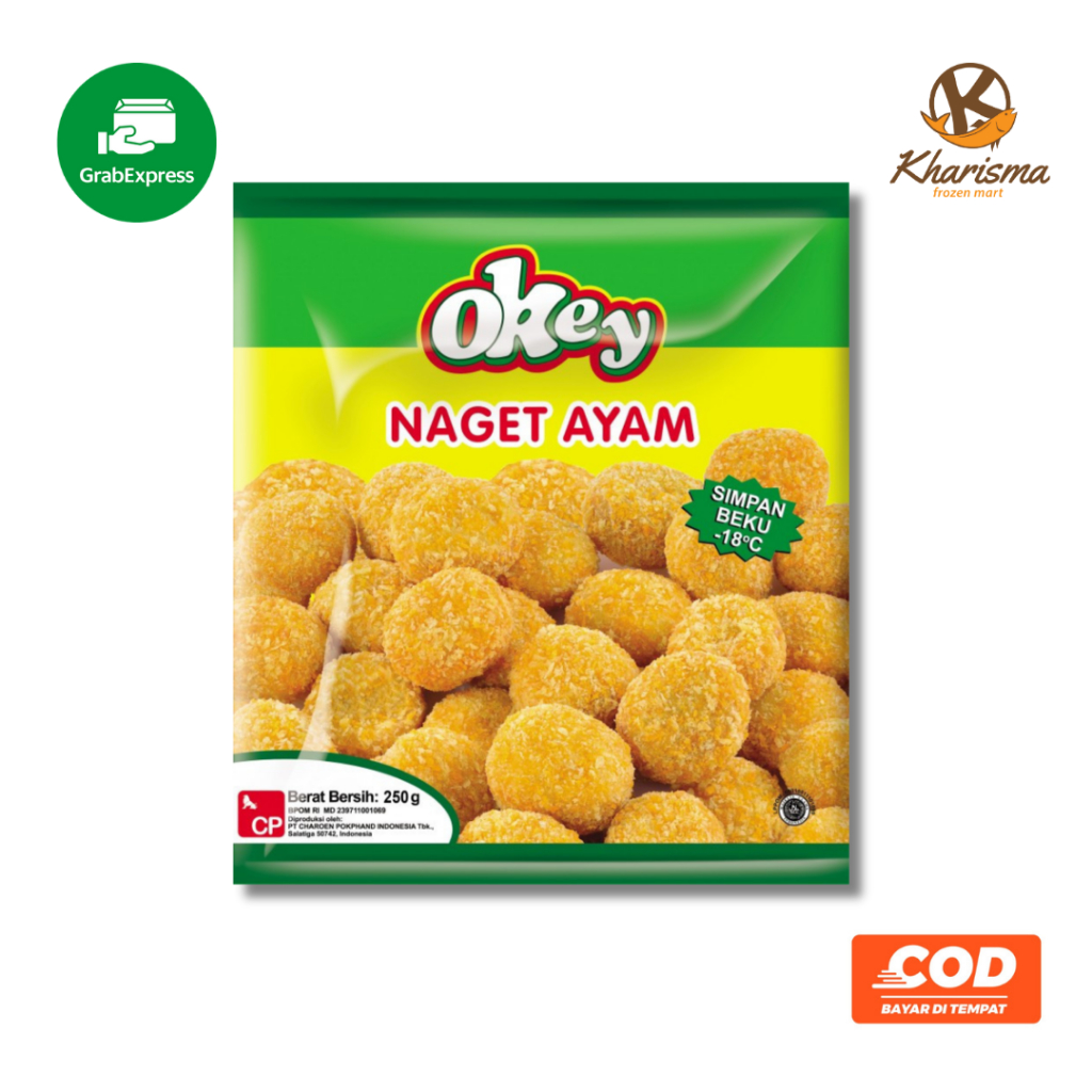 Jual Okey Nugget Ayam 500 gr Kharisma Frozenmart | Shopee Indonesia