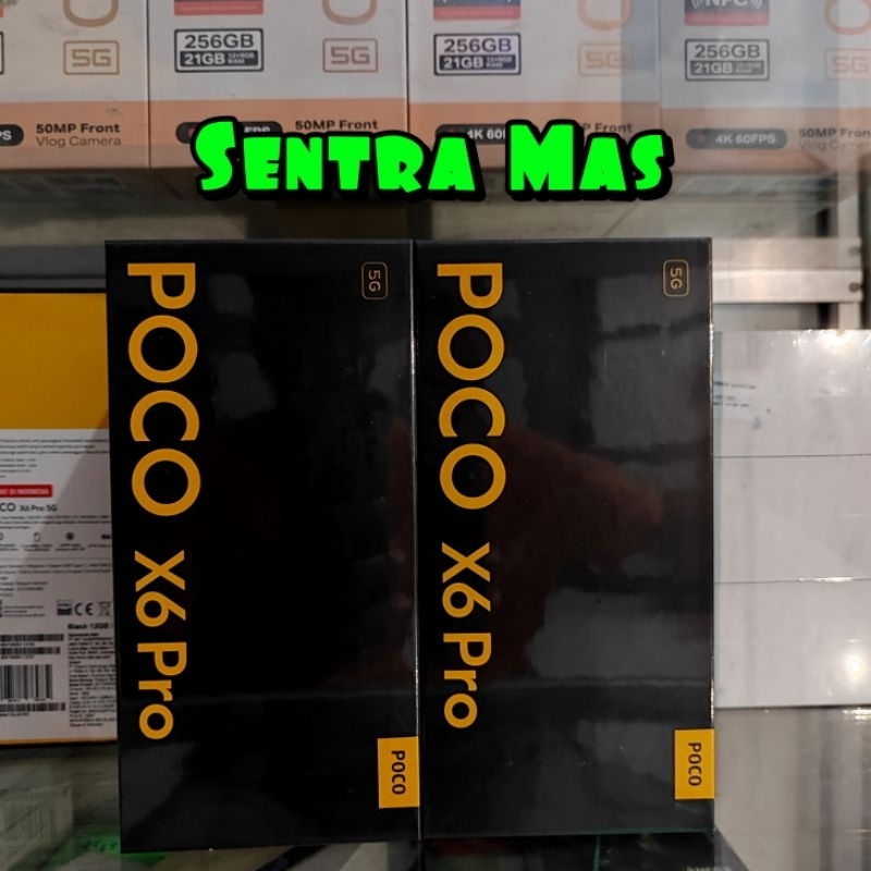 Jual POCO X6 Pro 5G 12/512 garansi resmi,baru dan segel | Shopee Indonesia