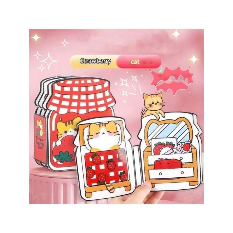 Jual buku busy book diy kit anak/busy book kit/permainan edukasi anak ...