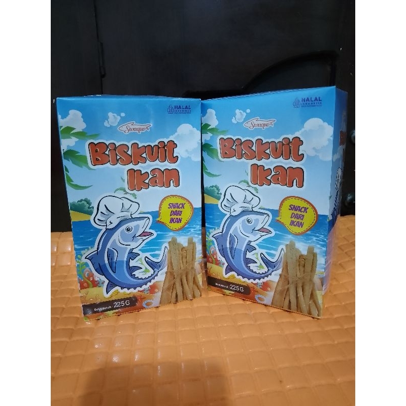 Jual biskuit Ikan/stik ikan/cookies ikan | Shopee Indonesia