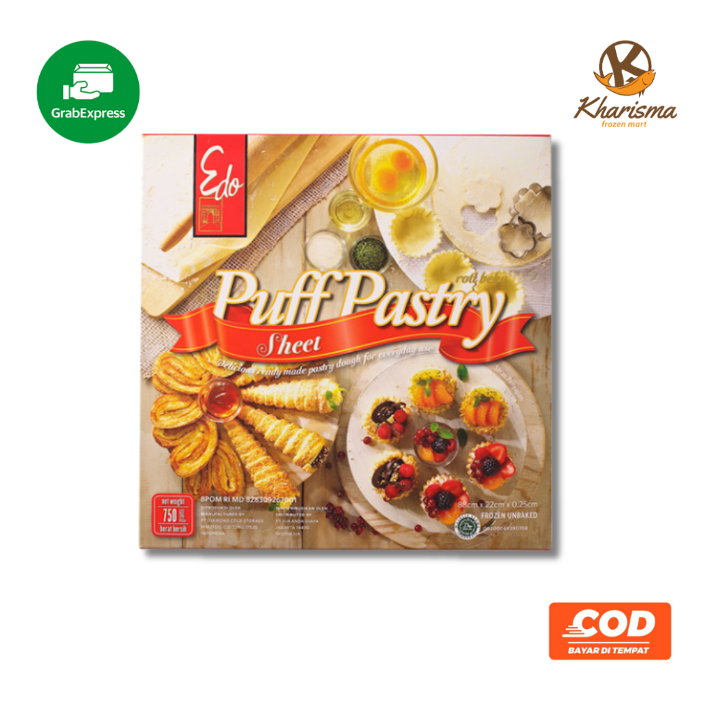 Jual Edo Kulit Pastry Siap Pakai 750g | Shopee Indonesia