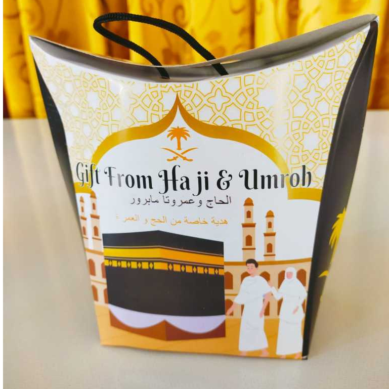 Jual Kotak Gift Umroh dan Haji Box Kosong Kado Gift Paket Oleh oleh ...