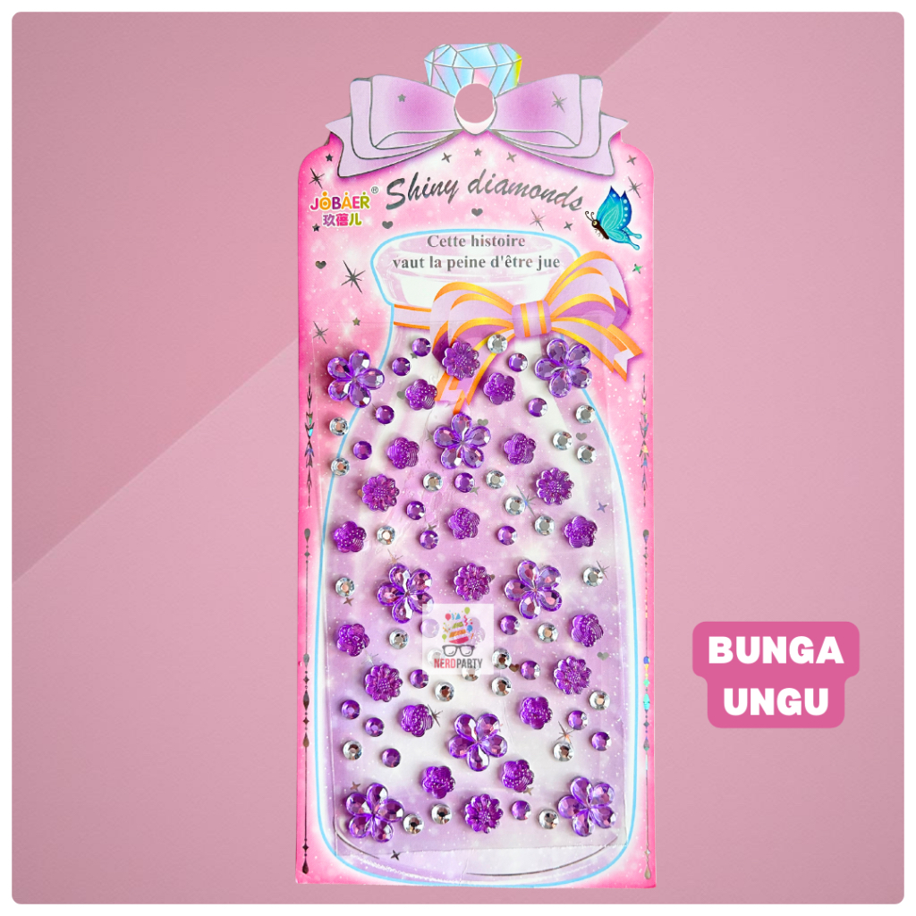 Jual Sticker 3D Manik Timbul /Sticker 3D Manik Tempel | Shopee Indonesia