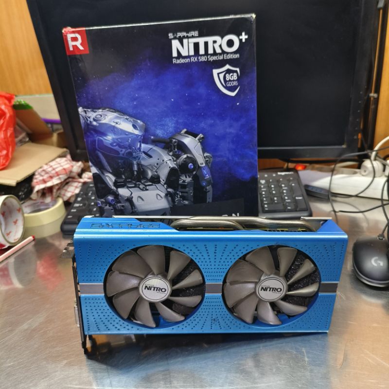 Jual vga gpu sapphire rx580 nitro+ special edition 8gb | Shopee Indonesia