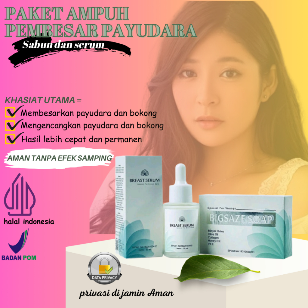 Jual A1- paket ampuh pembesar dan pengencang payudara dan bokong asli ...