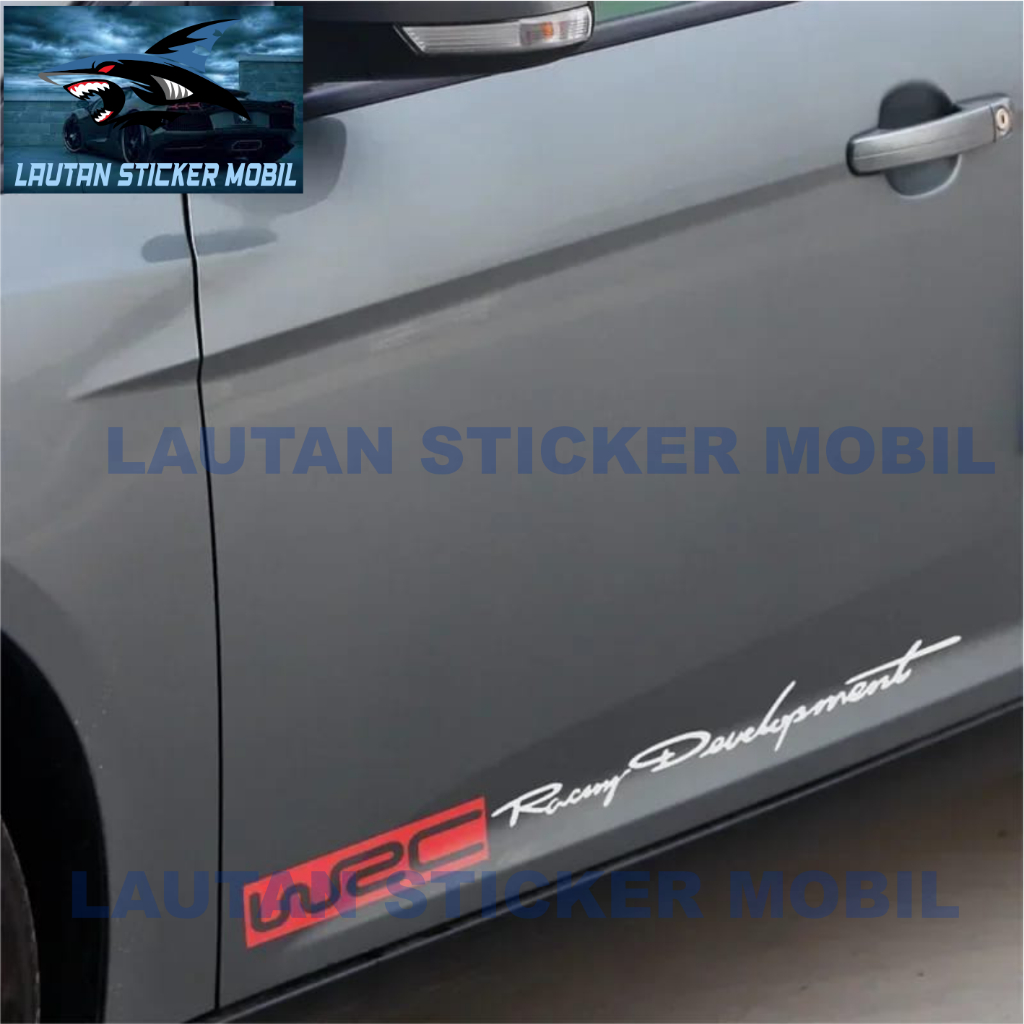 Jual stiker wrc racing development sticker mobil wrc development all ...
