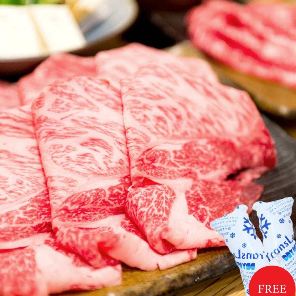 Jual Japanese wagyu beef sirloin A5/A4 Sliced 3mm 250gr | Shopee Indonesia