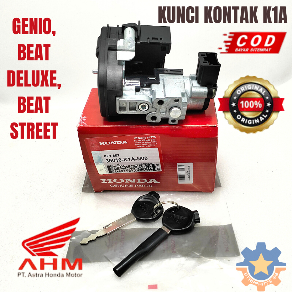 Jual KUNCI KONTAK SET K1A MOTOR SCOOPY ESAF BEAT LED GENIO KUALITAS ...