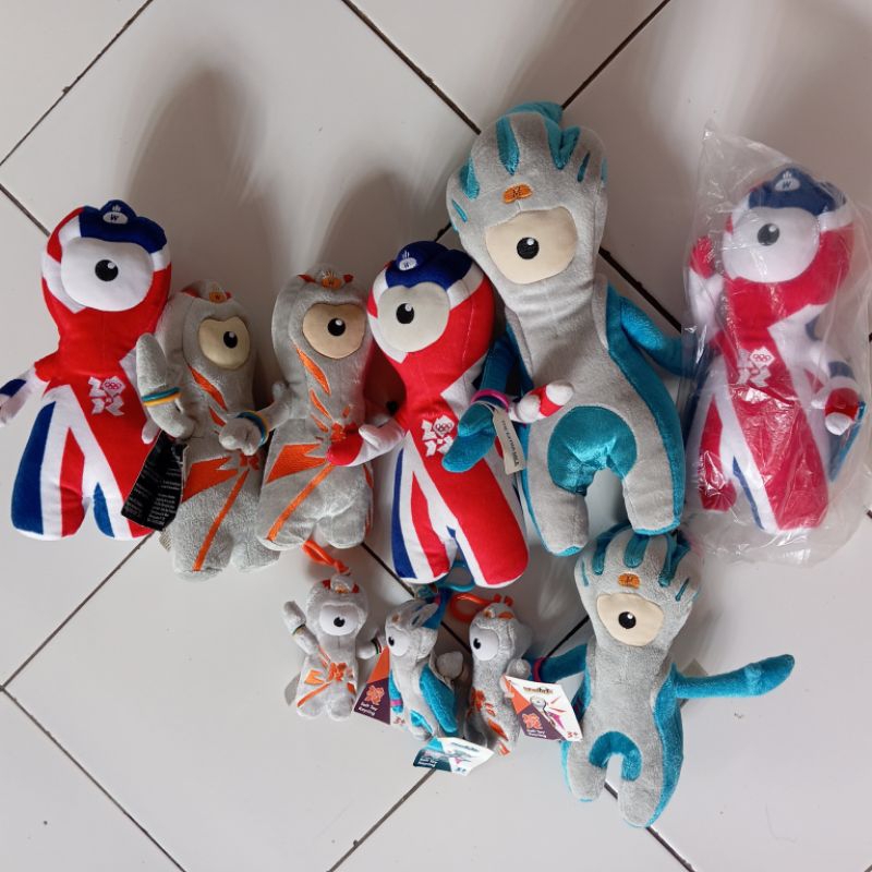 Jual Boneka Maskot Olimpiade dan Paralimpiade London 2012 || Olympias ...
